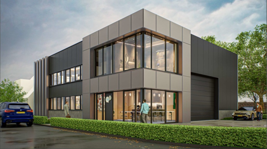 Nieuwbouw woning en bedrijfspand Seringstraat - Ederveen